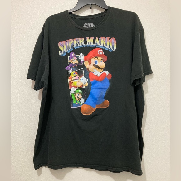 unbranded | Shirts | Nintendo Super Mario Cartoon Mens Graphic Tshirt ...